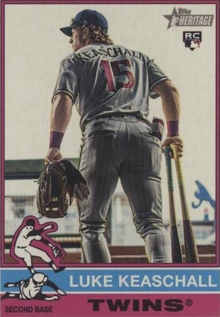 2025 Topps Heritage High Number - Image Variation Luke Keaschall #614 ...