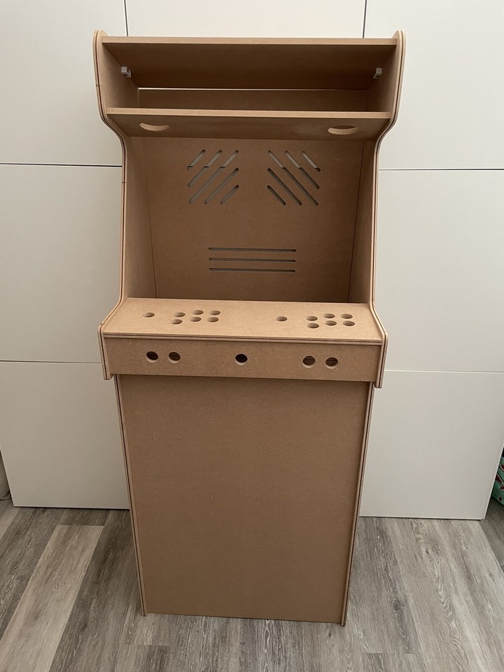 Widescreen 2 Player Full Size Arcade Cabinet DIY Flatpack Kit Raspberry ...