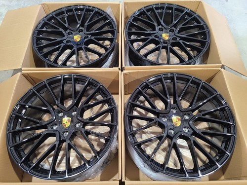 21 PORSCHE CAYENNE S PANAMERA GTS TURBO HYBRID OEM WHEELS RIMS 2020-24 ...