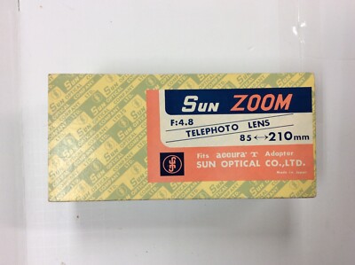 Sun zoom telephoto lens F:4.8 | eBay