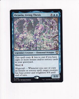 MAGIC MTG COMMANDER: OUTLAWS OF THUNDER JUNCTION OCTAVIA, LIVING THESIS ...