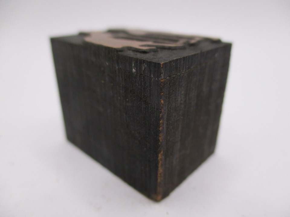 Vintage Printing Letterpress Printers Block Old People Playing Ball ...