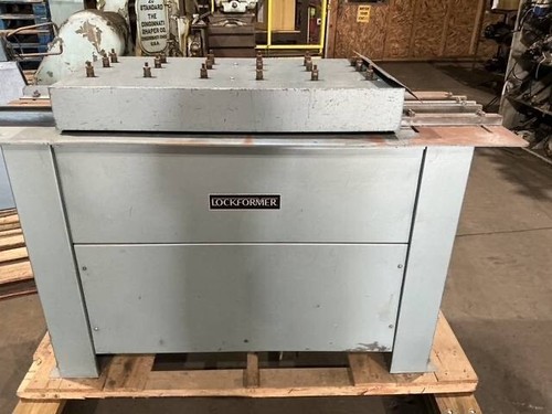 Used Lockformer Triplex S Cleat & Drive Machine with Male & Female ...