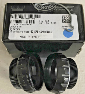 Campagnolo Super Record BB Cups OC12-SRG Bottom Bracket BSA Ultra ...