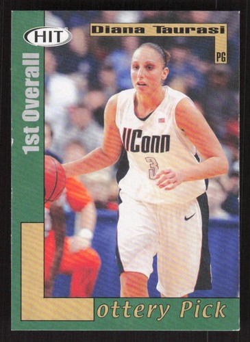2004 SAGE HIT DIANA TAURASI 37 NRMT RC BASKETBALL CONNECTICUT HUSKIES ...