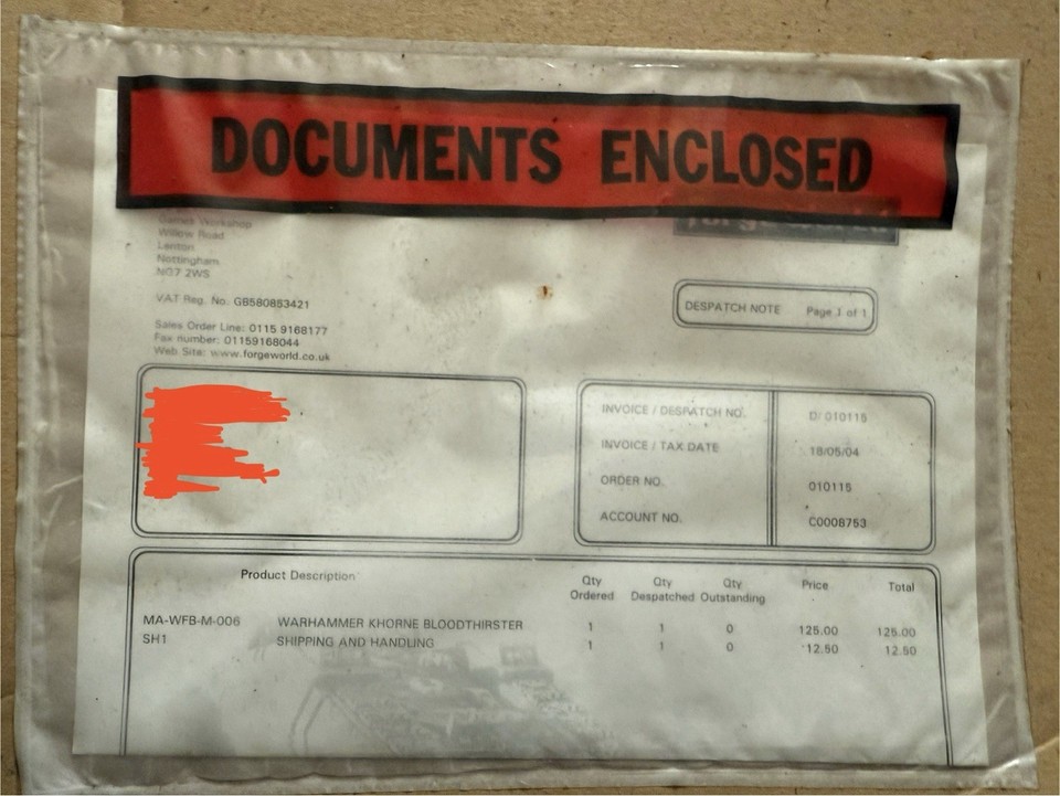 An'ggrath The Unbound Forgeworld Bloodthirster Khorne Warhammer 40k 30k ...