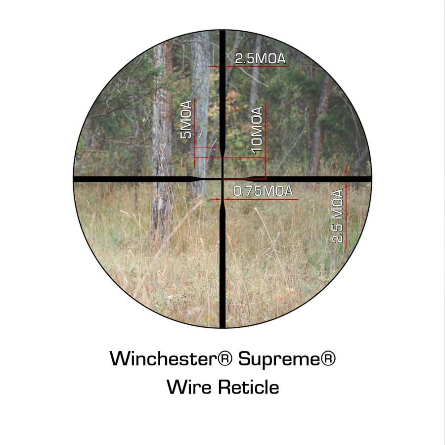Winchester Supreme 3.5-10x50mm SFP Wire Reticle Riflescope | eBay