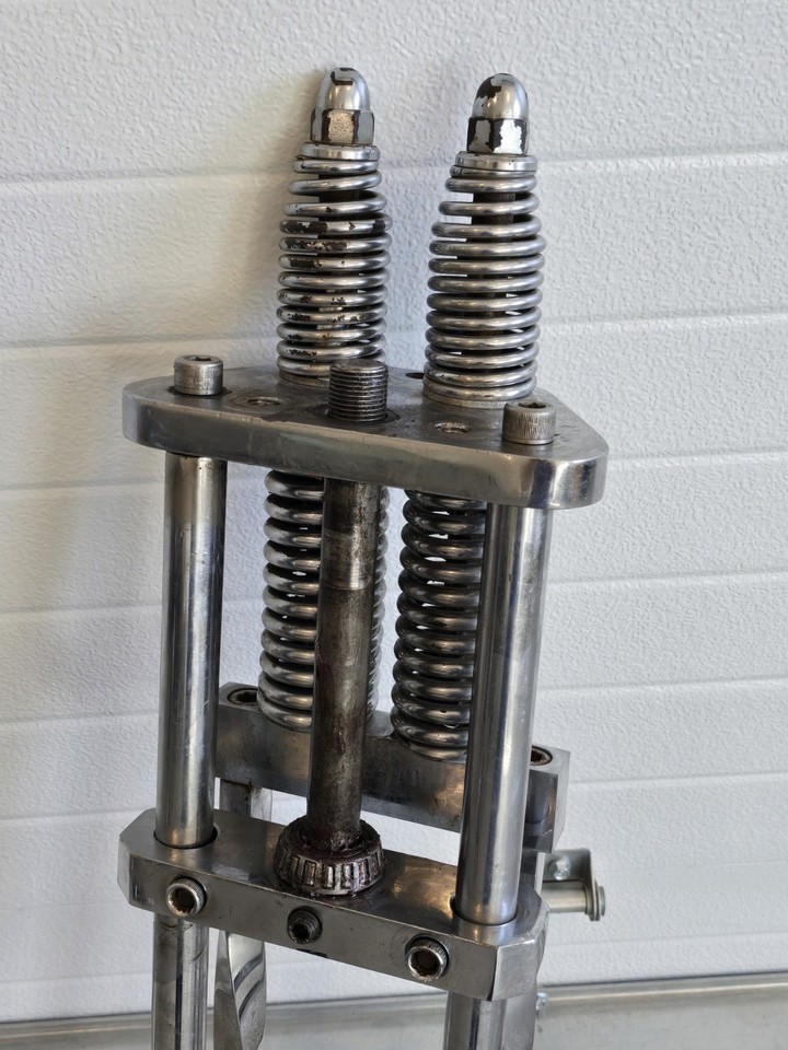 Vintage Springer Front End Harley Ironhead Chopper Panhead Knucklehead ...