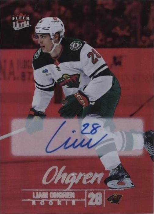 2024-25 Upper Deck Fleer Ultra - Rookies Liam Ohgren, Liam Ohgren #243 ...