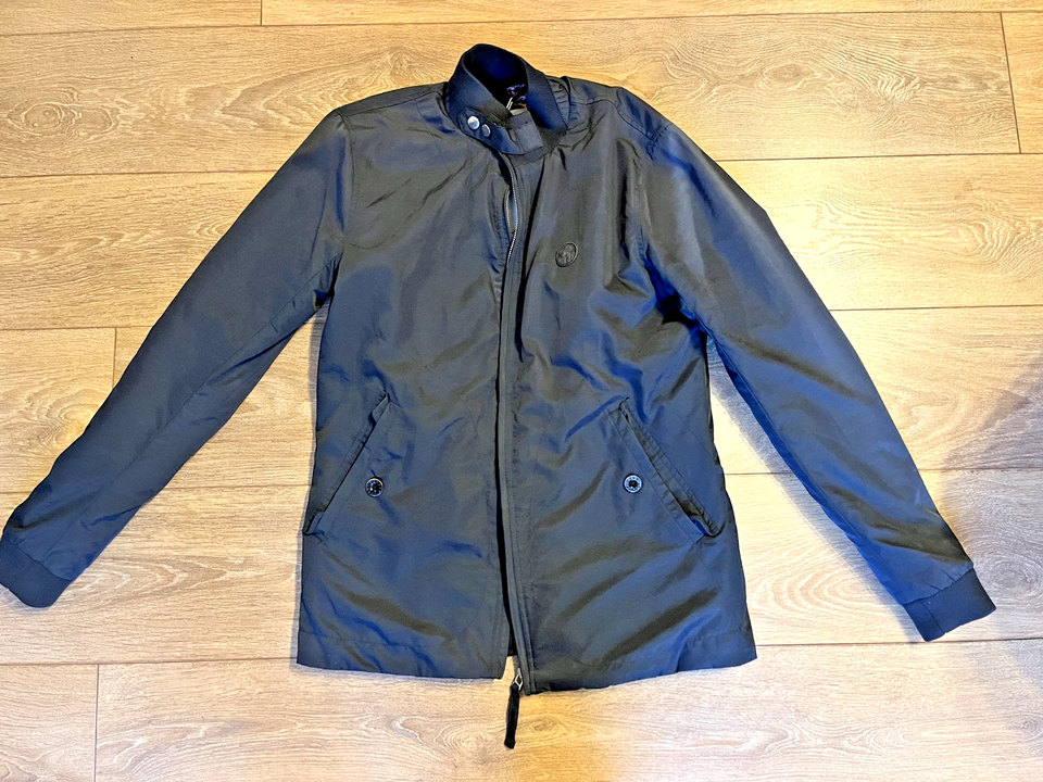 BNWT Pretty Green Men's Black Vickers Bomber Jacket Size Small RRP £125 ...