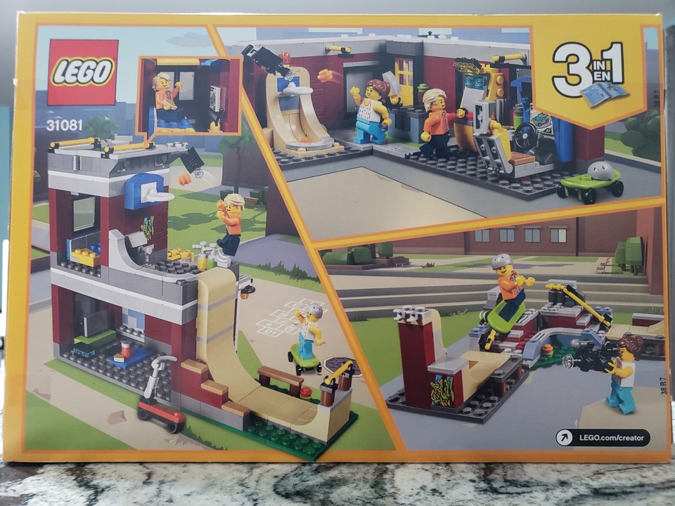 LEGO CREATOR: Modular Skate House (31081) Sealed New In Box Retired ...