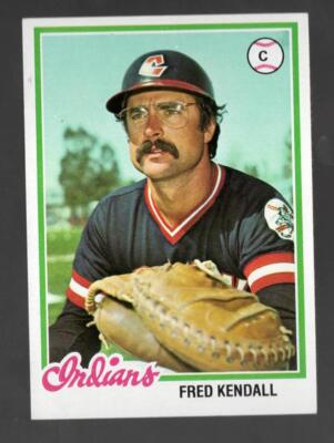 1978 Topps Fred Kendall Cleveland Indians #426 Near Mint or Better | eBay