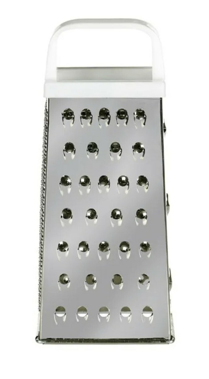 Chef Craft Stainless Steel 4 Sided Pyramid Cheese Grater with desired ...