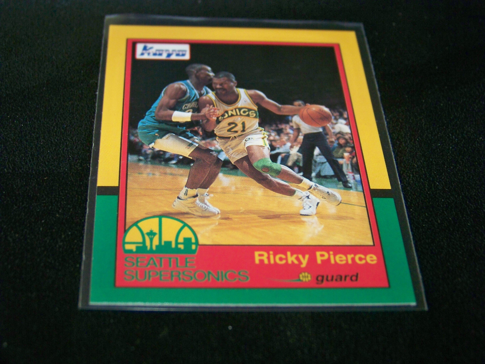 SUPERSONICS RICKY PIERCE 1990-91 KAYO CARDS #9 | eBay