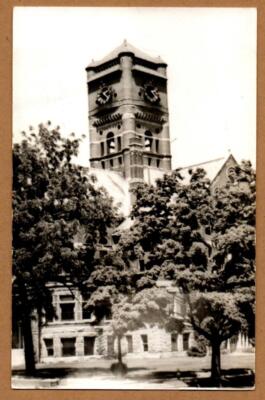 NOBLE COUNTY COURT HOUSE ALBION INDIANA VINTAGE RPPC POSTCARD | eBay