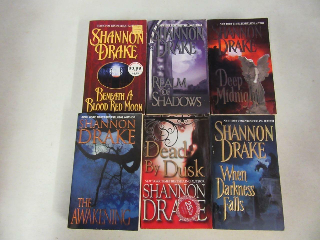 BIG Lot (6) SHANNON DRAKE Books ALLIANCE VAMPIRES Series Vol. #1-6 NEAR ...
