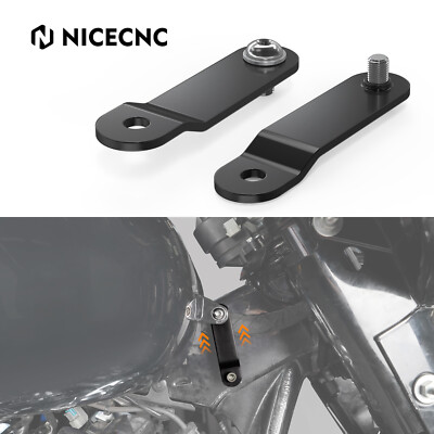 Gas Tank Riser Bracket Extension Lift Kit For Harley Dyna Fat Bob FXDF ...