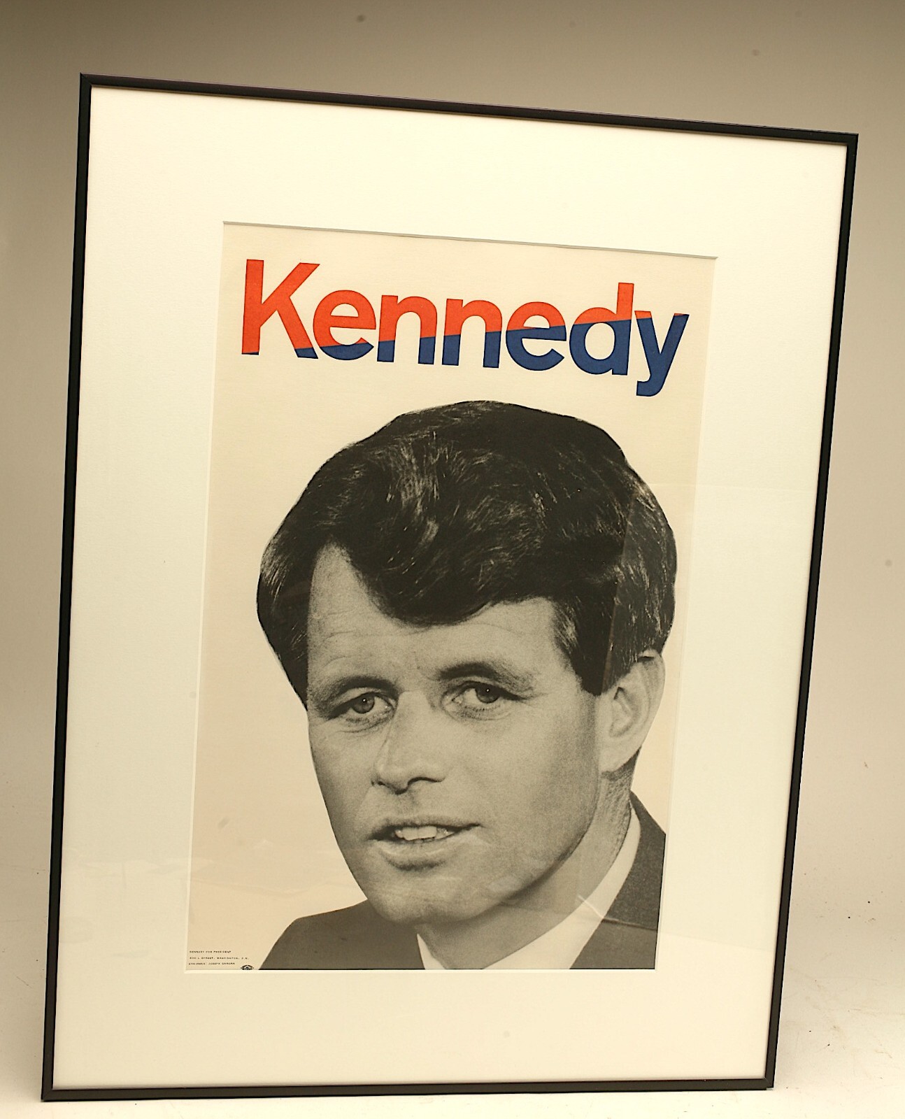 VINTAGE ROBERT BOBBY KENNEDY RFK POSTER CAMPAIGN BROCHURE PRO ...