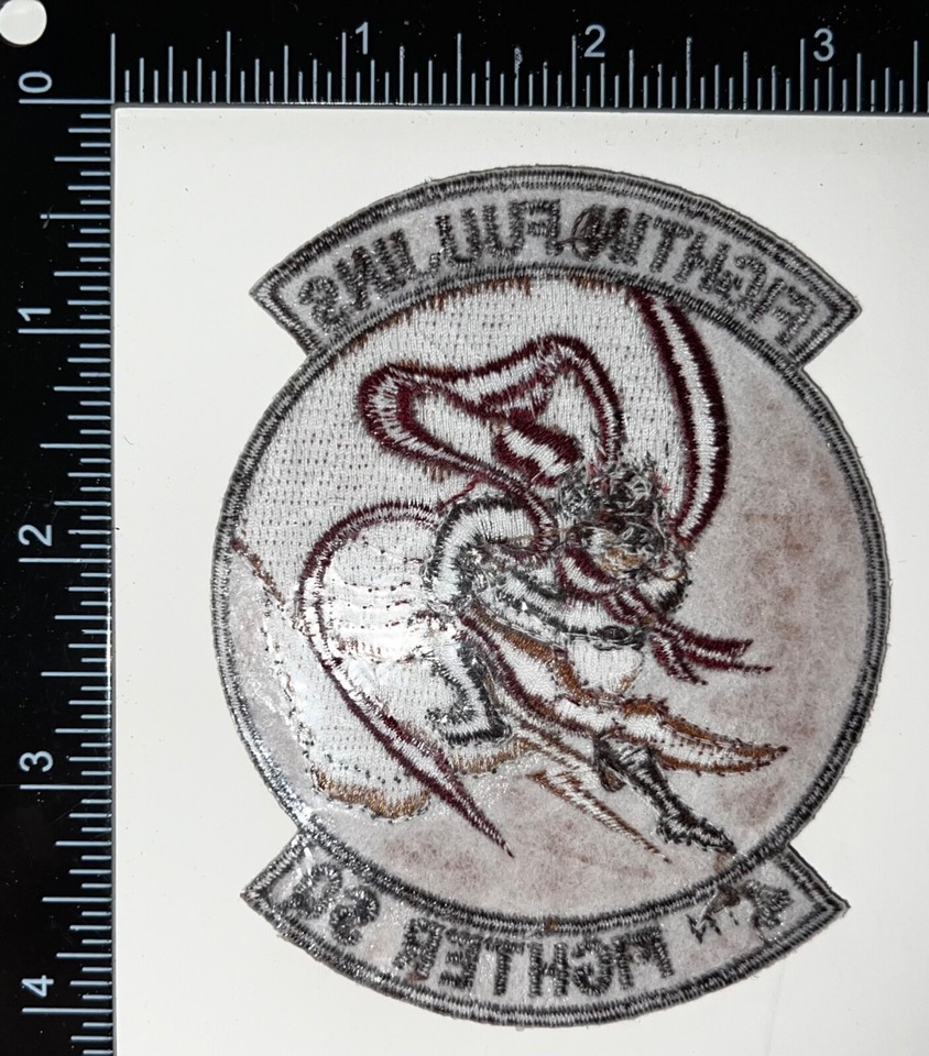 OIF OEF USAF 4th Fighter Squadron Fighting Fujins Desert Patch | eBay