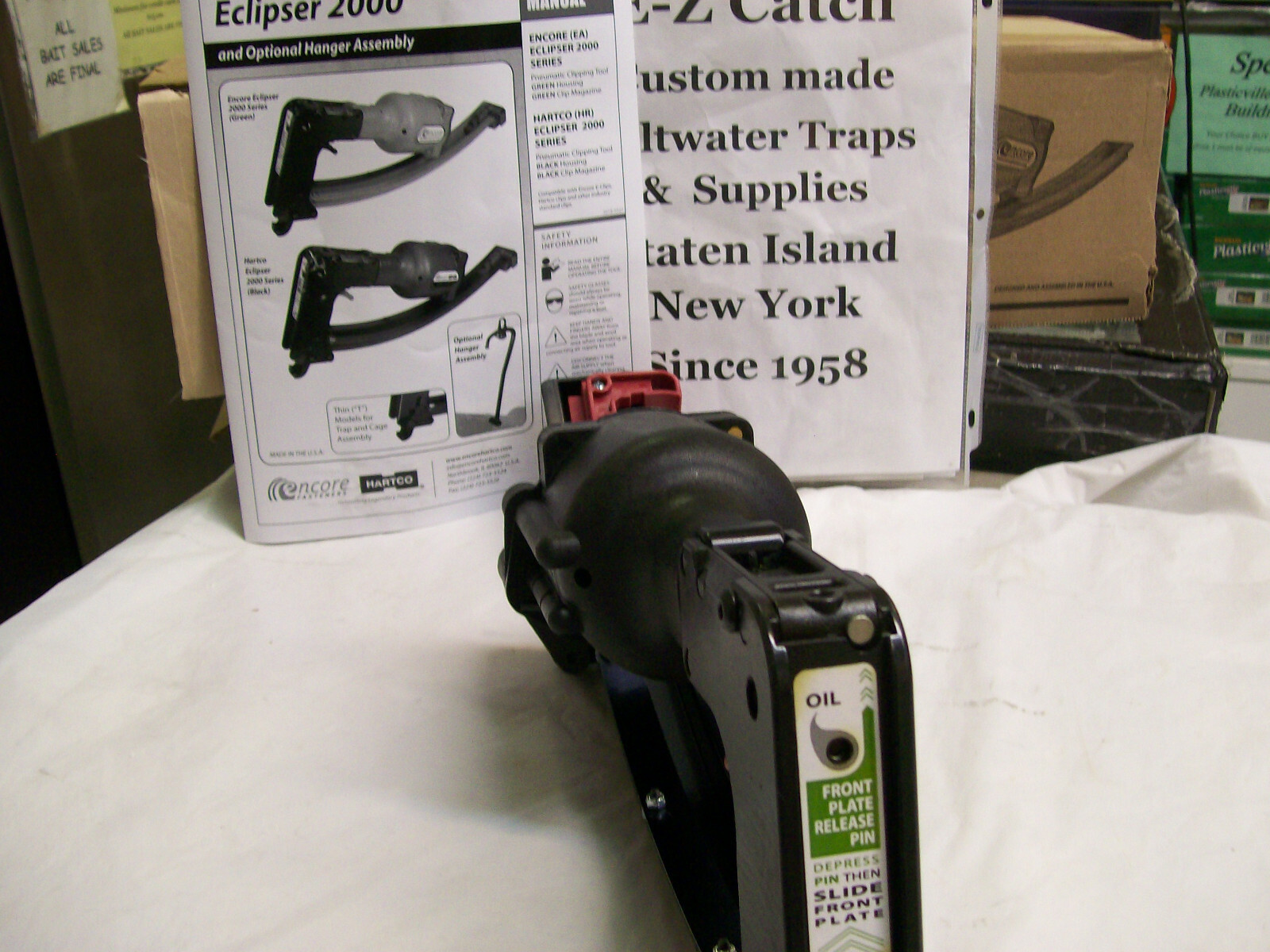 Encore Hartco Eclipser 2000 Fastening Pneumatic Tool Light Weight ...