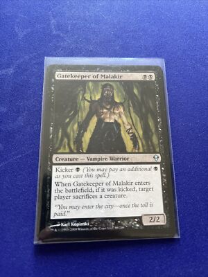 MTG Gatekeeper of Malakir Zendikar 89/249 Regular Uncommon | eBay