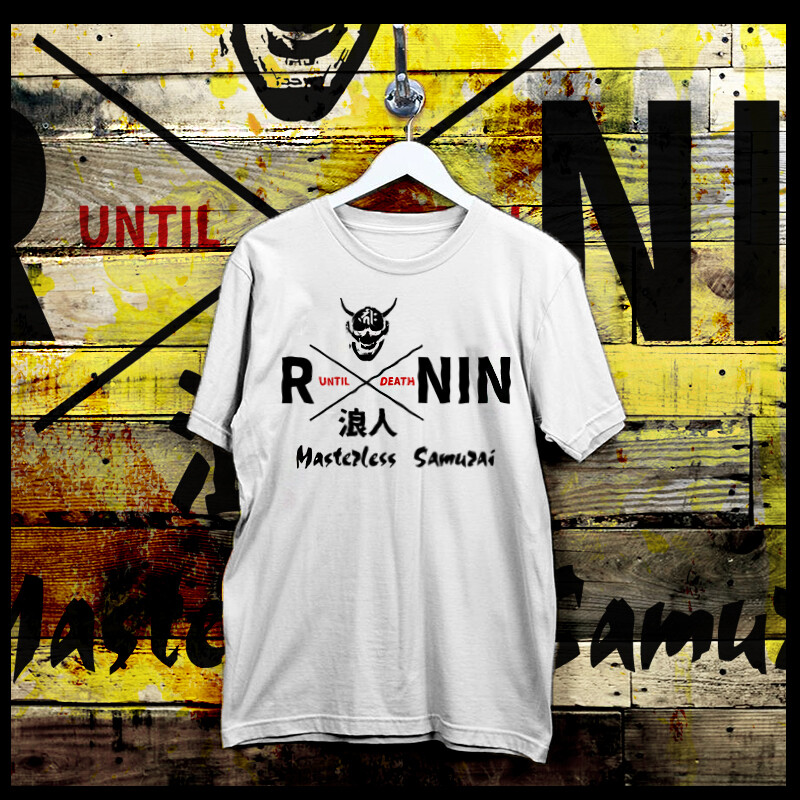 Samurai T-Shirt Shogun Assassin Bushido Ronin No Gods No Masters Katana ...