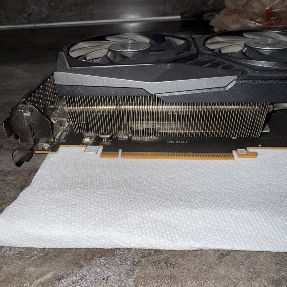 Cooler Shroud For MSI RTX 3090 Trio Gaming X Cooling Heatsink Pcb (No ...