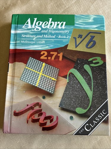 Algebra and Trigonometry: Structure and Method, Book 2 | eBay