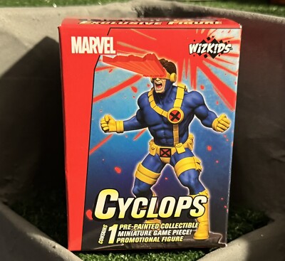 Heroclix Cyclops - MVP24-011 - Convention Exclusive LE - NEW IN BOX! | eBay