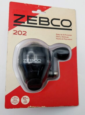 NEW Zebco 202 Zee Bee Spincast Fishing Reel Crank Closed Face | eBay