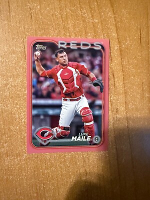 2024 Topps Update - Luke Maile - #US167 Mother's Day Pink Parallel 07/ ...