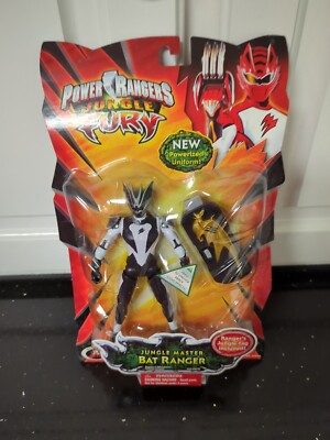 Power Rangers Jungle Fury Jungle Master Bat Ranger New Factory Sealed ...