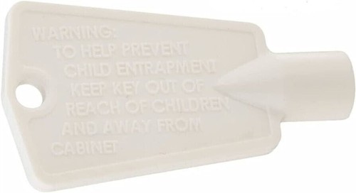 OEM Freezer Door Key for Frigidaire FFH17FC7CW0 FFU17C3AW1 MFU14F3GW5 ...
