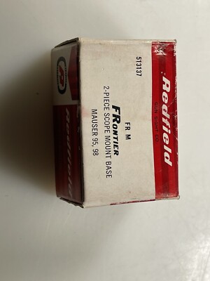 Redfield Frontier 2 pc Scope Mount Base FR M Mauser 95,98 | eBay