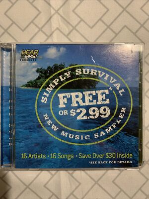 #A57 Simply Survival - New Music Sampler by Various Artists (CD, Jun ...