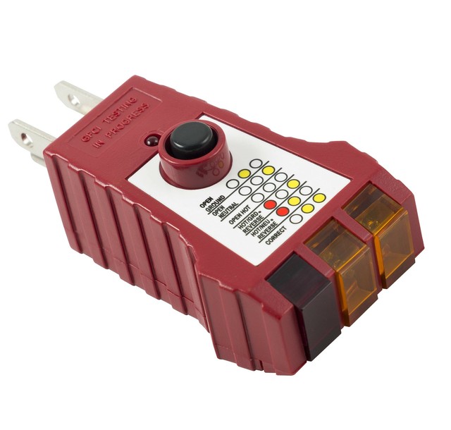 GE 50957 GFCI Receptacle Tester 110v-125v for sale online | eBay