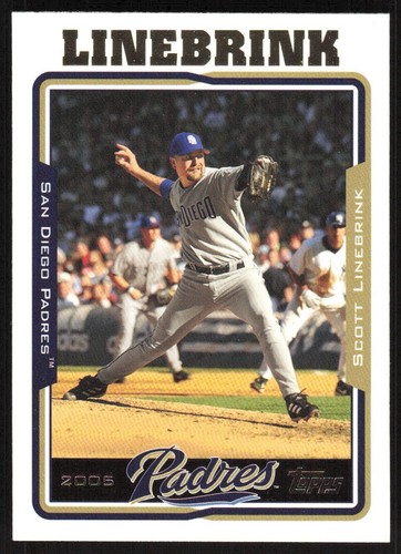 2005 Topps Scott Linebrink #629 San Diego Padres | eBay