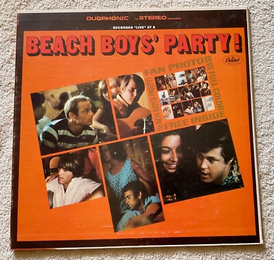 Beach Boys 1965 Capitol Duophonic LP “Beach Boys' Party!" Error Cover ...