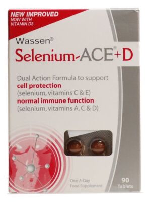 Wassen Selenium-ACE +D 90 tabs-2 Pack | eBay UK