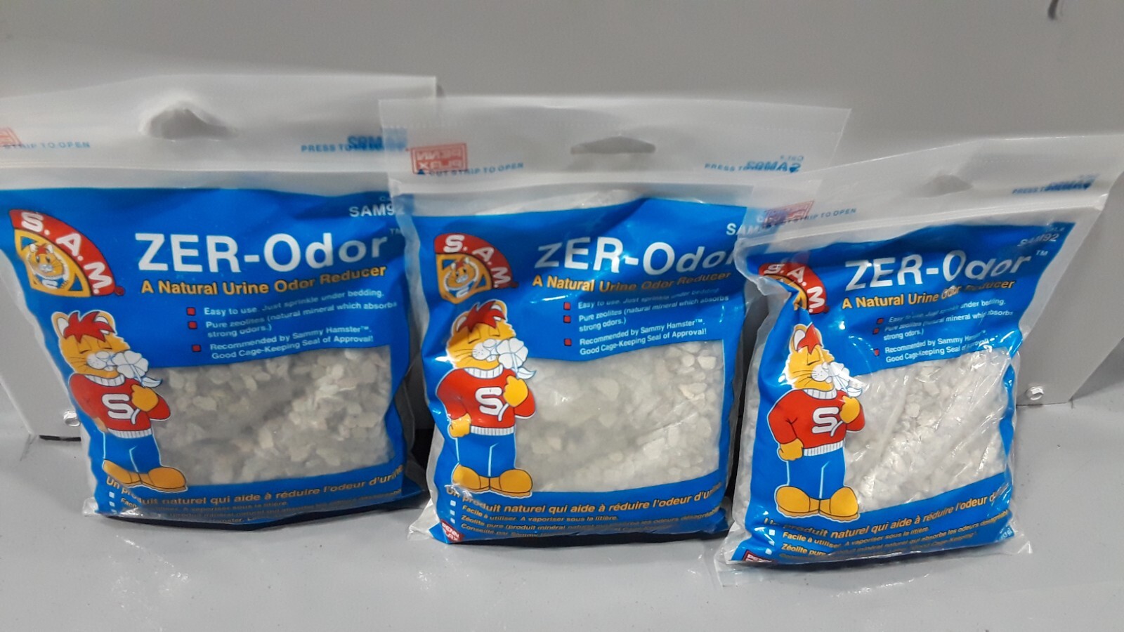 3 Pack 1 Lb Each ZER-Odor Natural Urine Odor Reducer | eBay