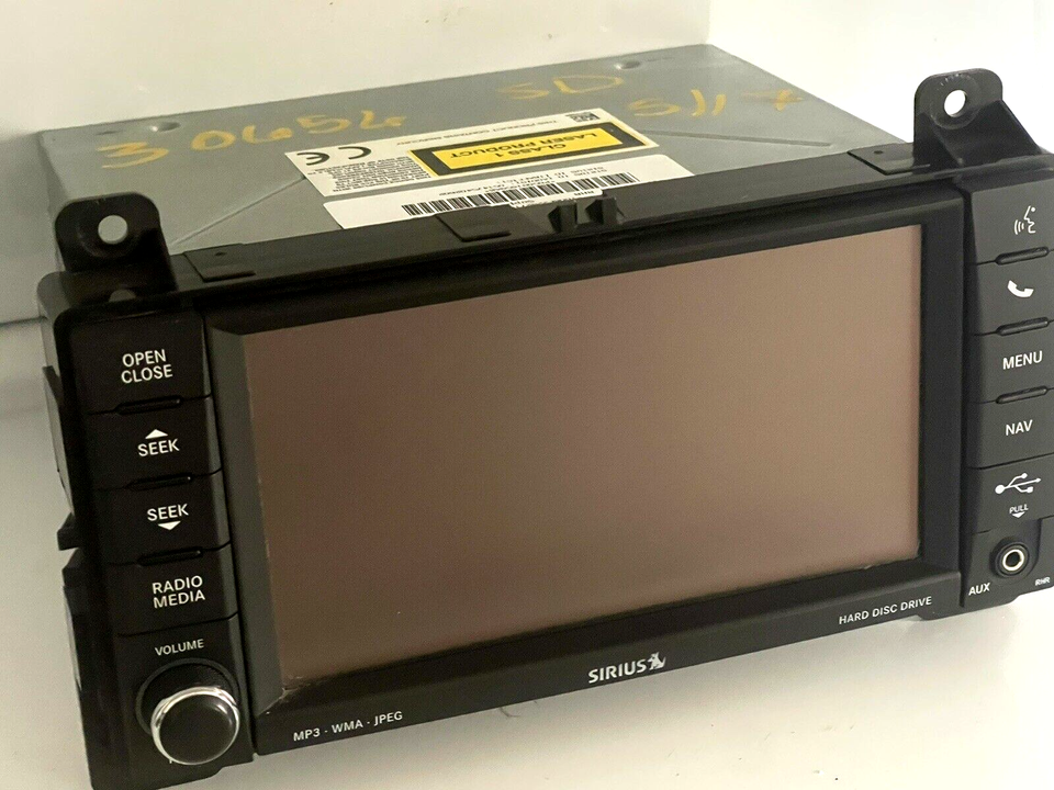 JEEP DODGE 730N RHR MYGIG GPS NAVIGATION RADIO DURANGO GRAND CHEROKEE ...