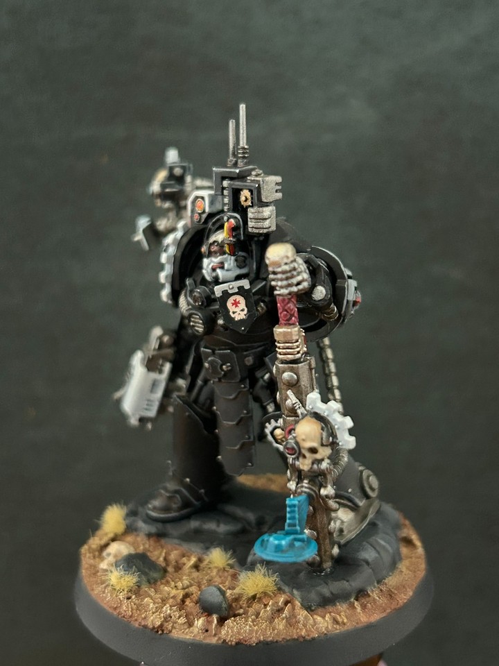 Painted Warhammer 40K Space Marines Iron Hands Caanok Var Ready To Ship ...