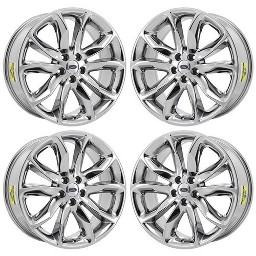 20" FORD EXPLORER PVD BRIGHT CHROME WHEELS-C RIMS FACTORY OEM 3861 ...