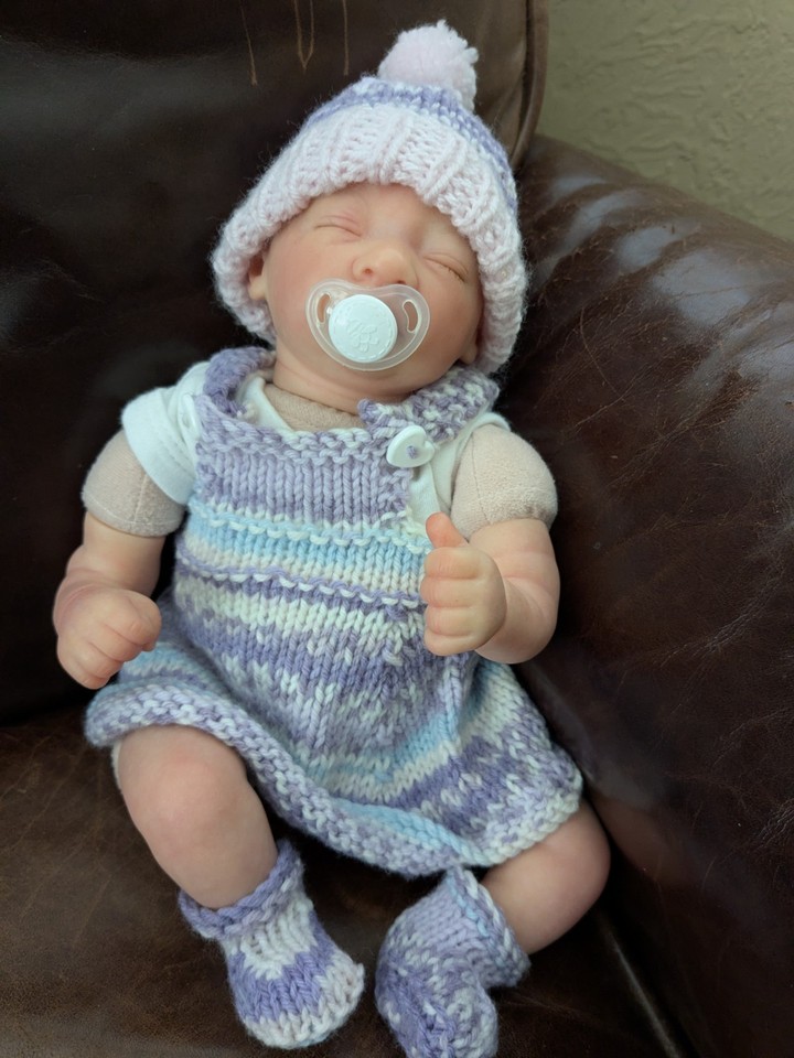 One Of A Kind Linde Scherer Reborn Preemie Baby Boy Tom Thumb Cassandra ...