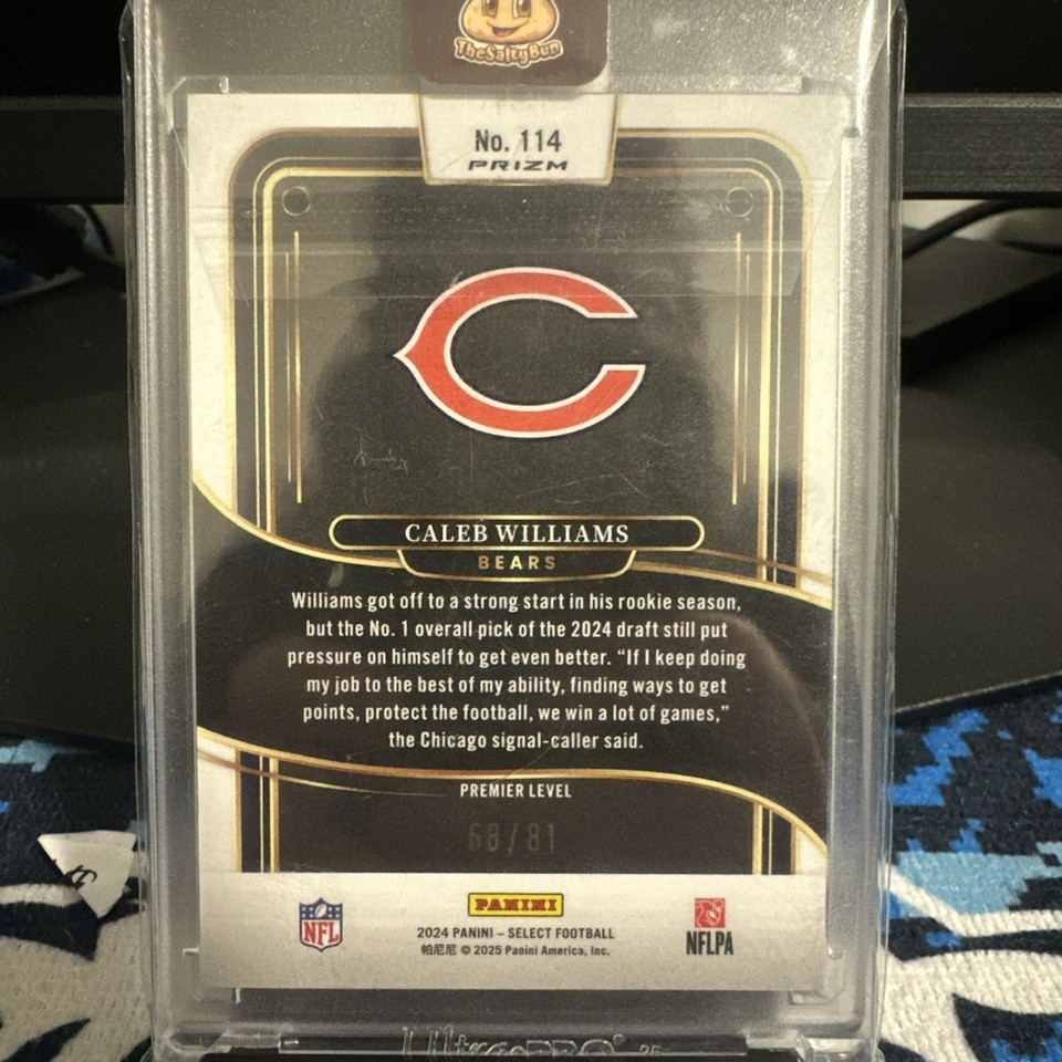 2024 Panini Select - Premier Level Caleb Williams #114 Dragon Scale ...