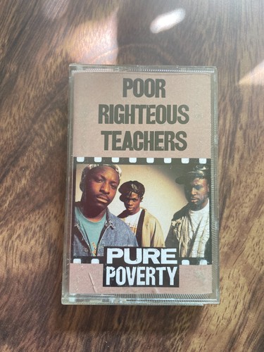 POOR RIGHTEOUS TEACHERS pure poverty RARE RAP CASSETTE tribe called ...