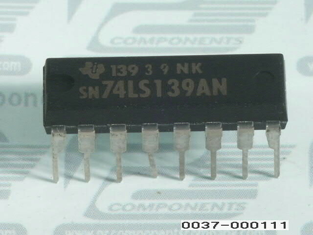 30-PCS IC SN74LS139AN DUAL 2-4 LINE DECODER 16-DIP 16-PIN PD ...