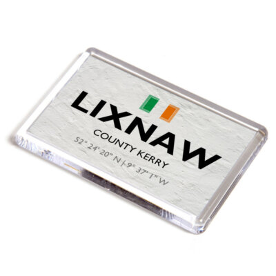 FRIDGE MAGNET - Lixnaw - County Kerry - Ireland - Lat/Long | eBay UK