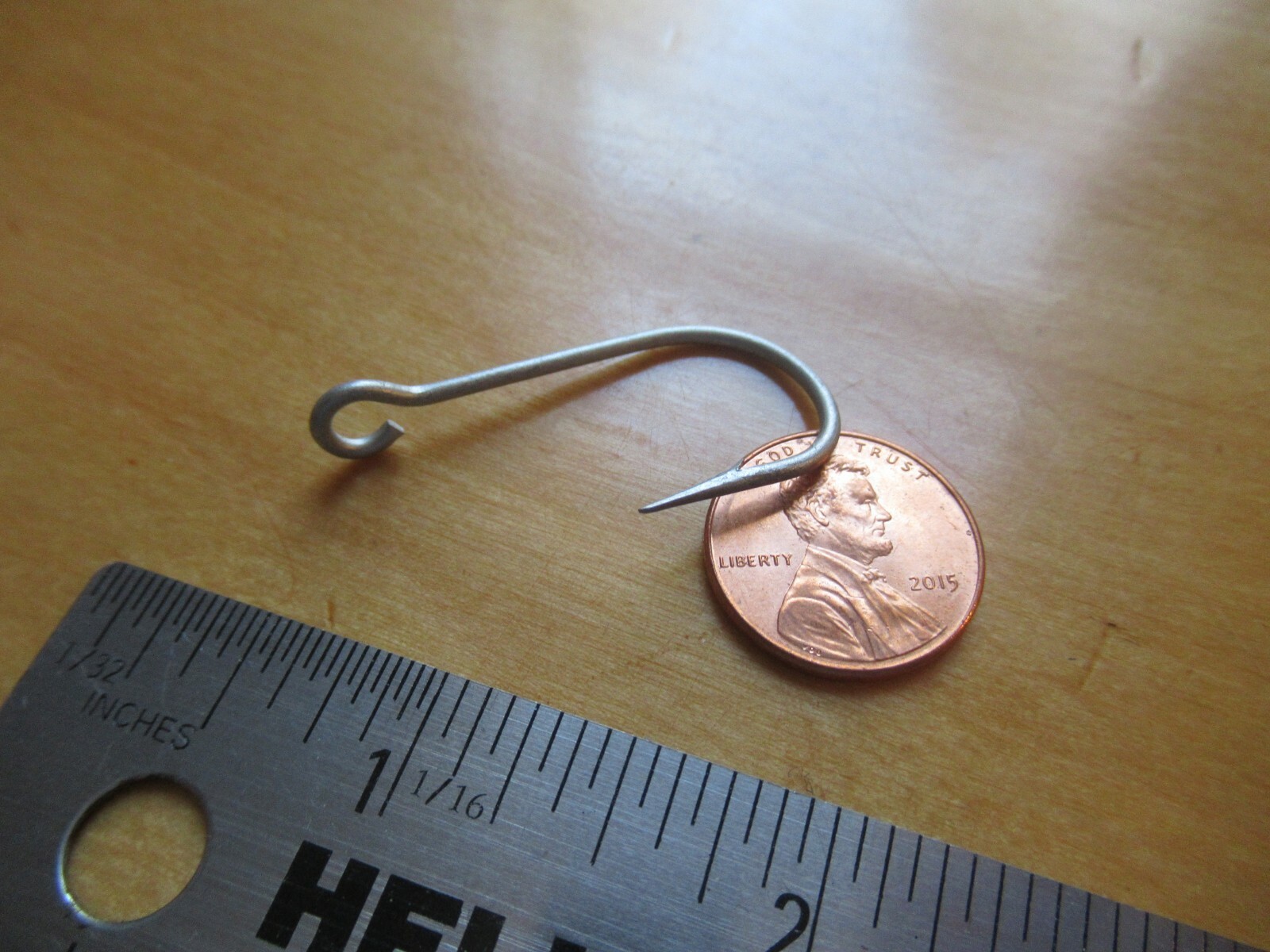 VMC #2 Open Eye Needle Point Salmon Siwash Hooks Perma Steel (9171-PS ...