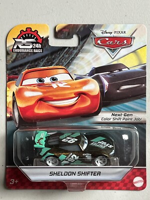 Disney Pixar Cars Sheldon Shifter - #92 Sputter Stop 24H Endurance Race ...